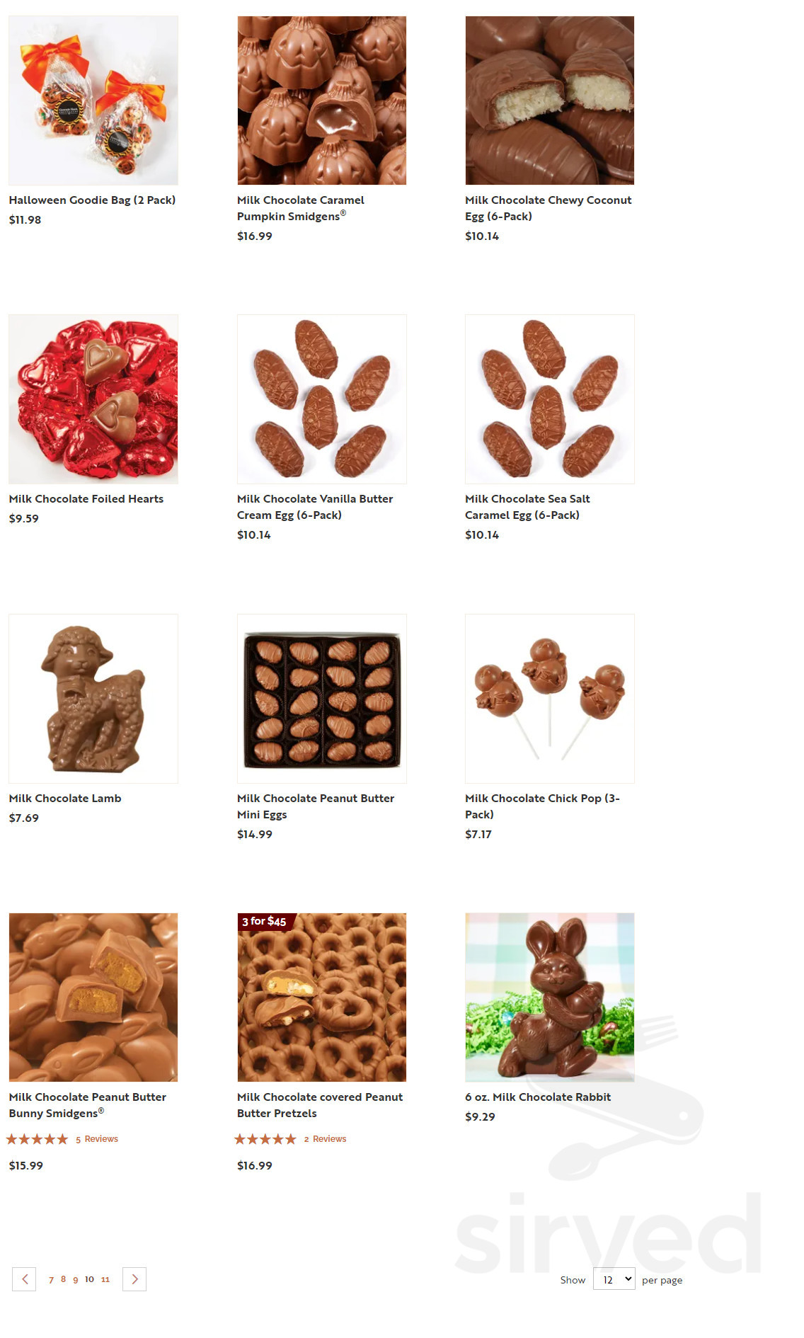 Menu - Honesdale PA's Gertrude Hawk Chocolates | Sirved