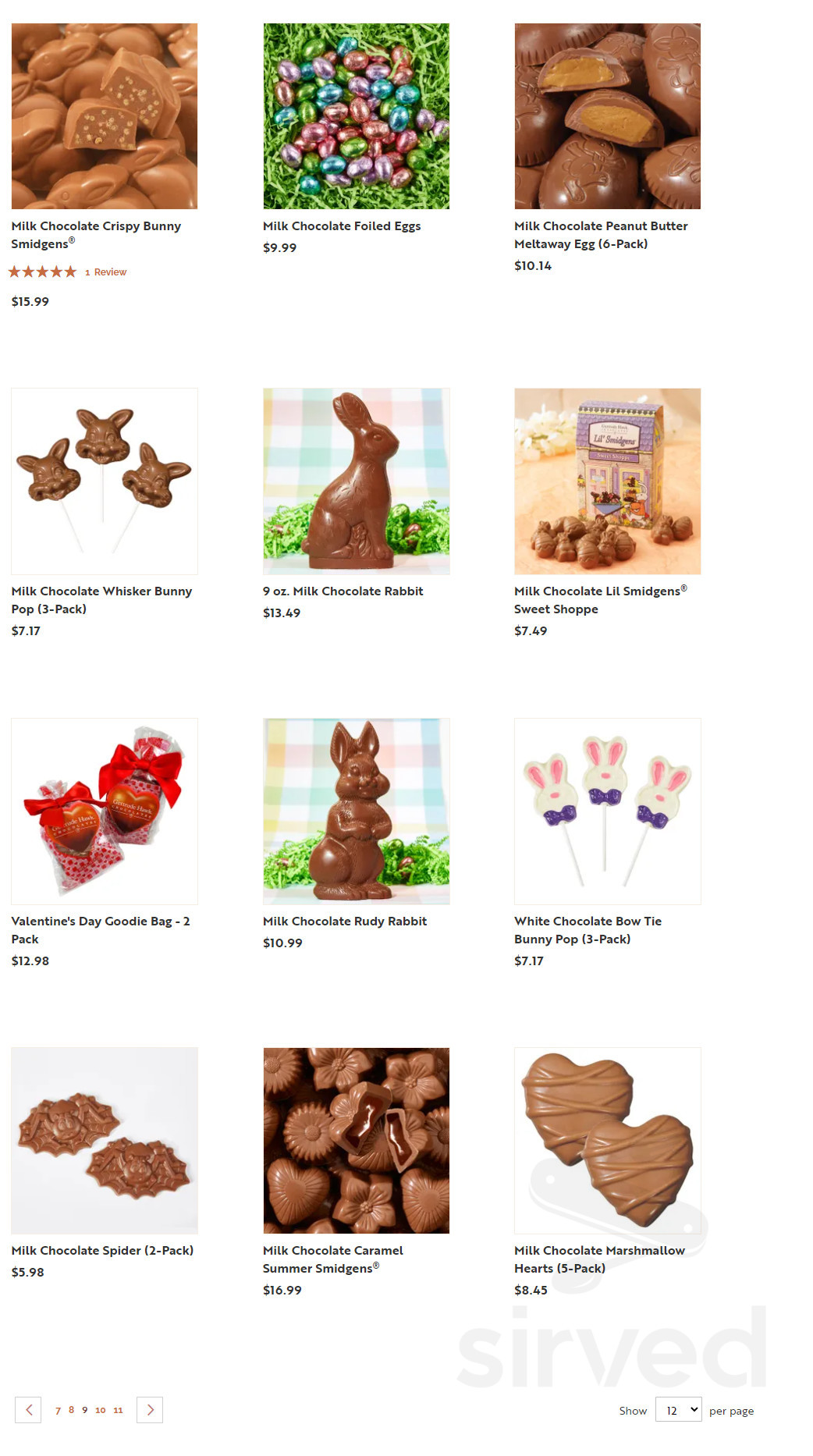 Menu - Honesdale PA's Gertrude Hawk Chocolates | Sirved