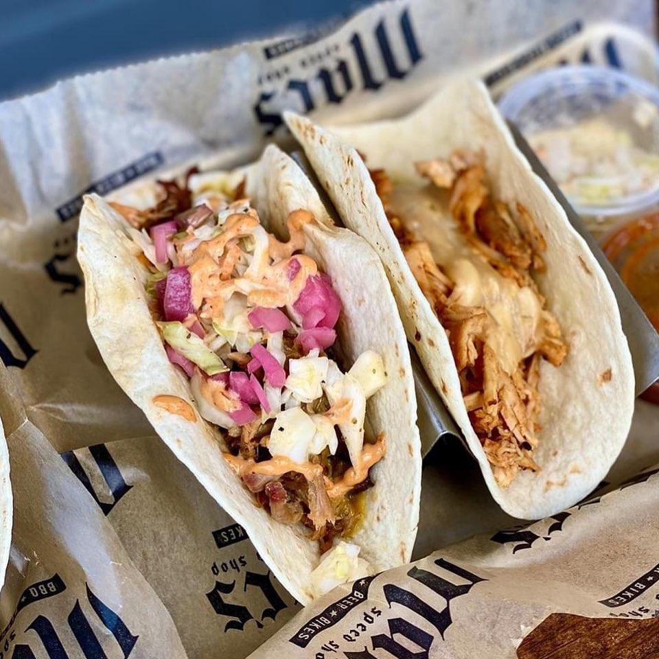 Mac's Speed Shop menu in Charlotte, North Carolina, USA