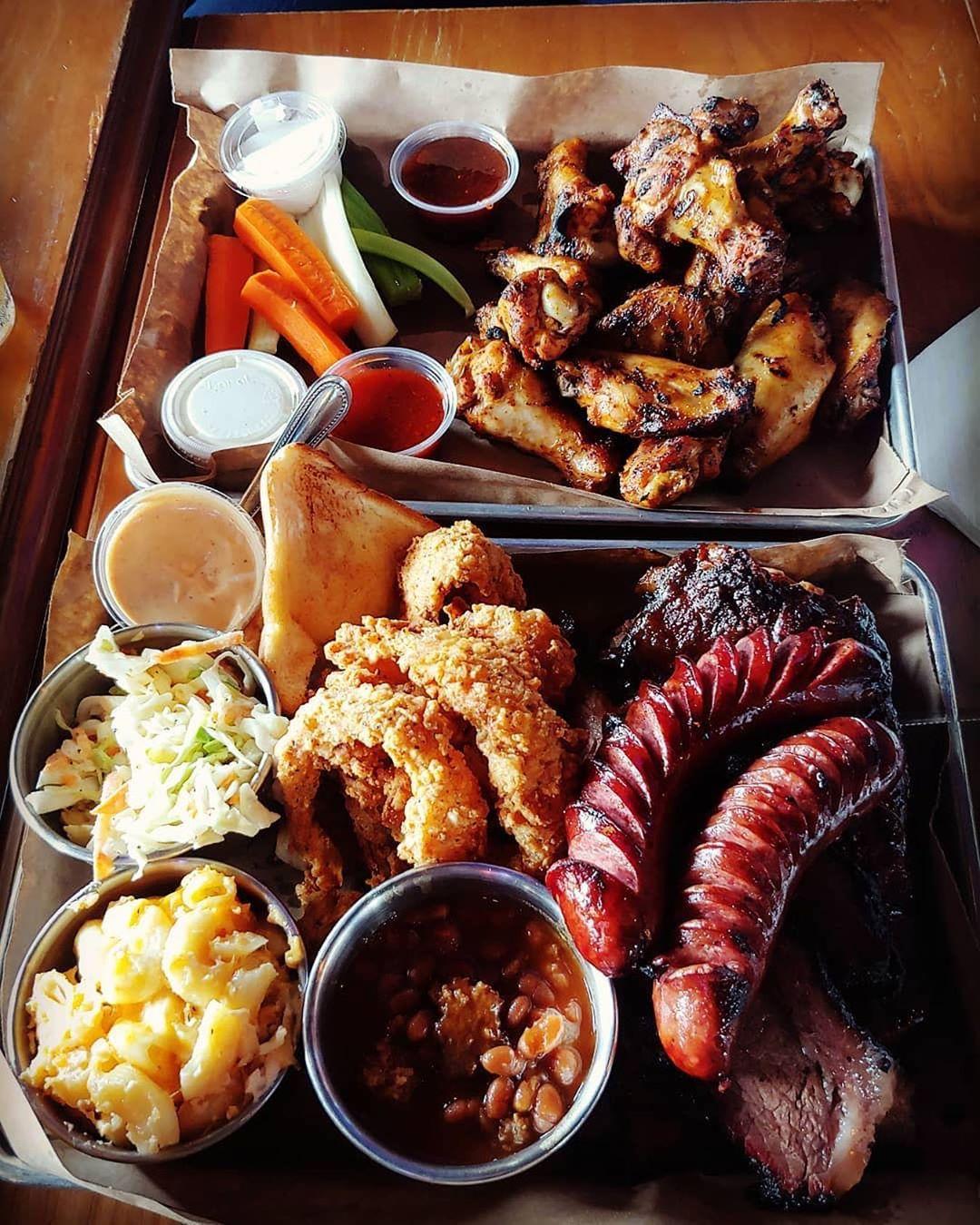 Mac's Speed Shop menu in Concord, North Carolina, USA