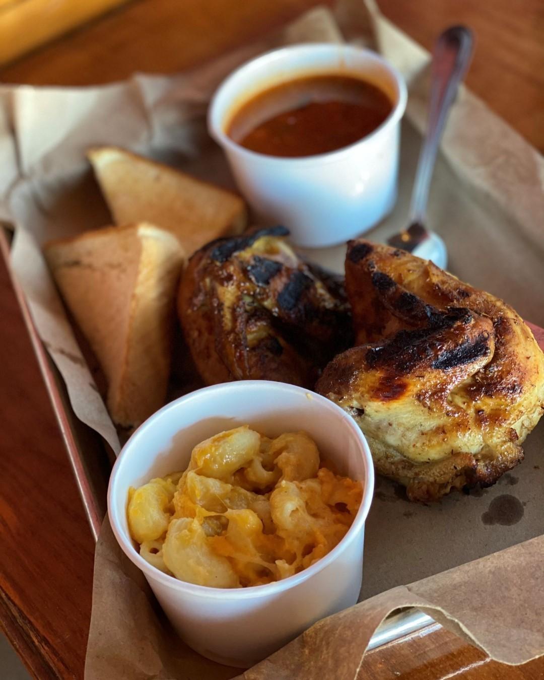 Mac's Speed Shop menu in Concord, North Carolina, USA