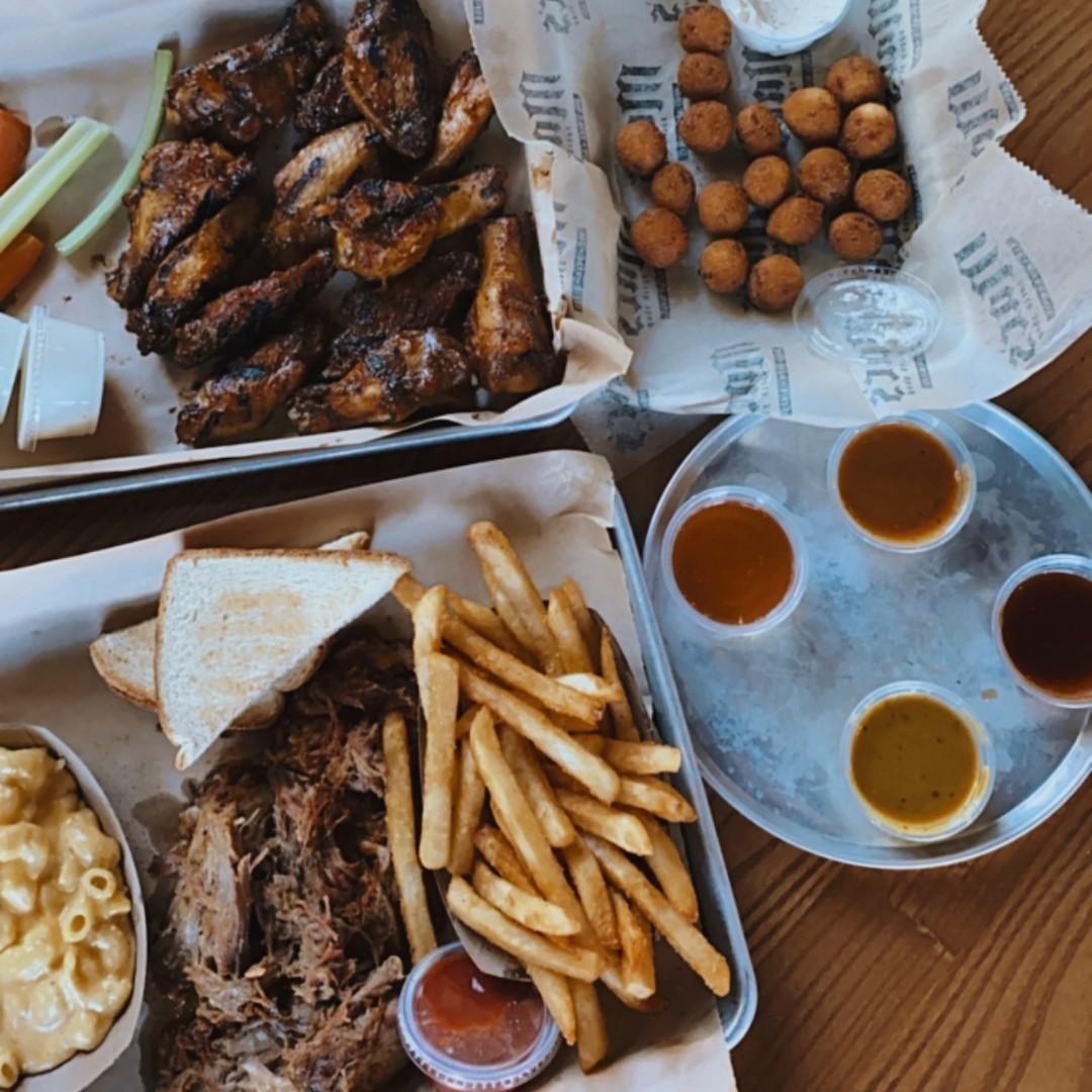 Mac's Speed Shop menu in Concord, North Carolina, USA