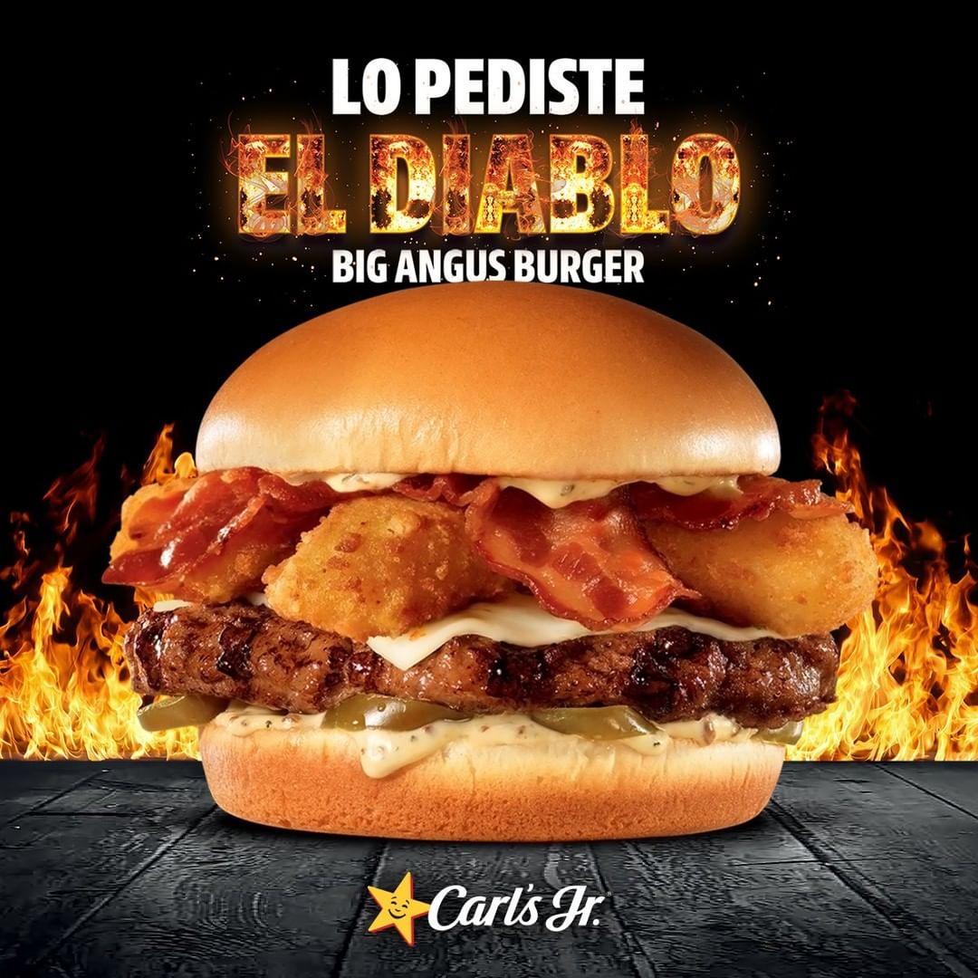 Carl's Jr. menu in 21137 Mexicali, B.C., Mexico