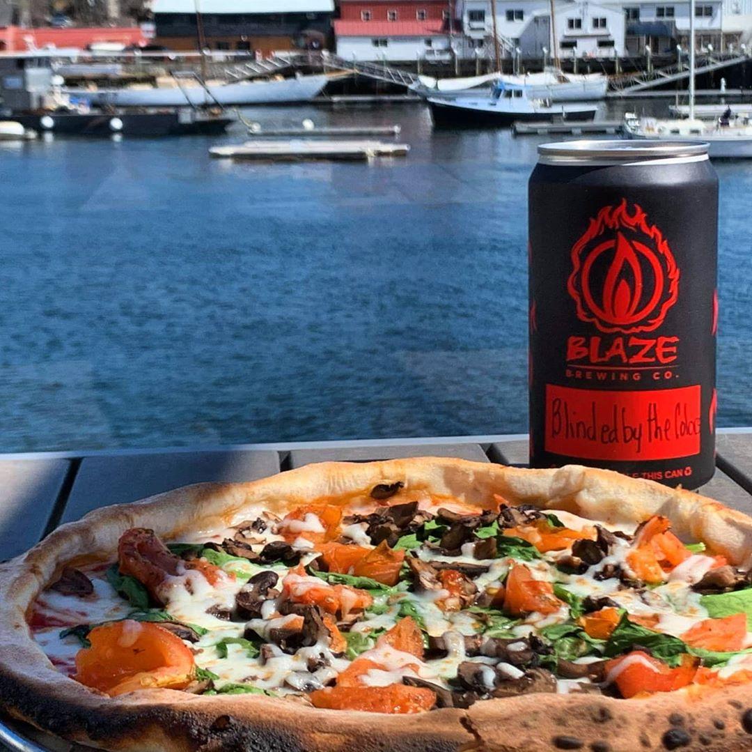 Blaze menus in Camden, Maine, United States