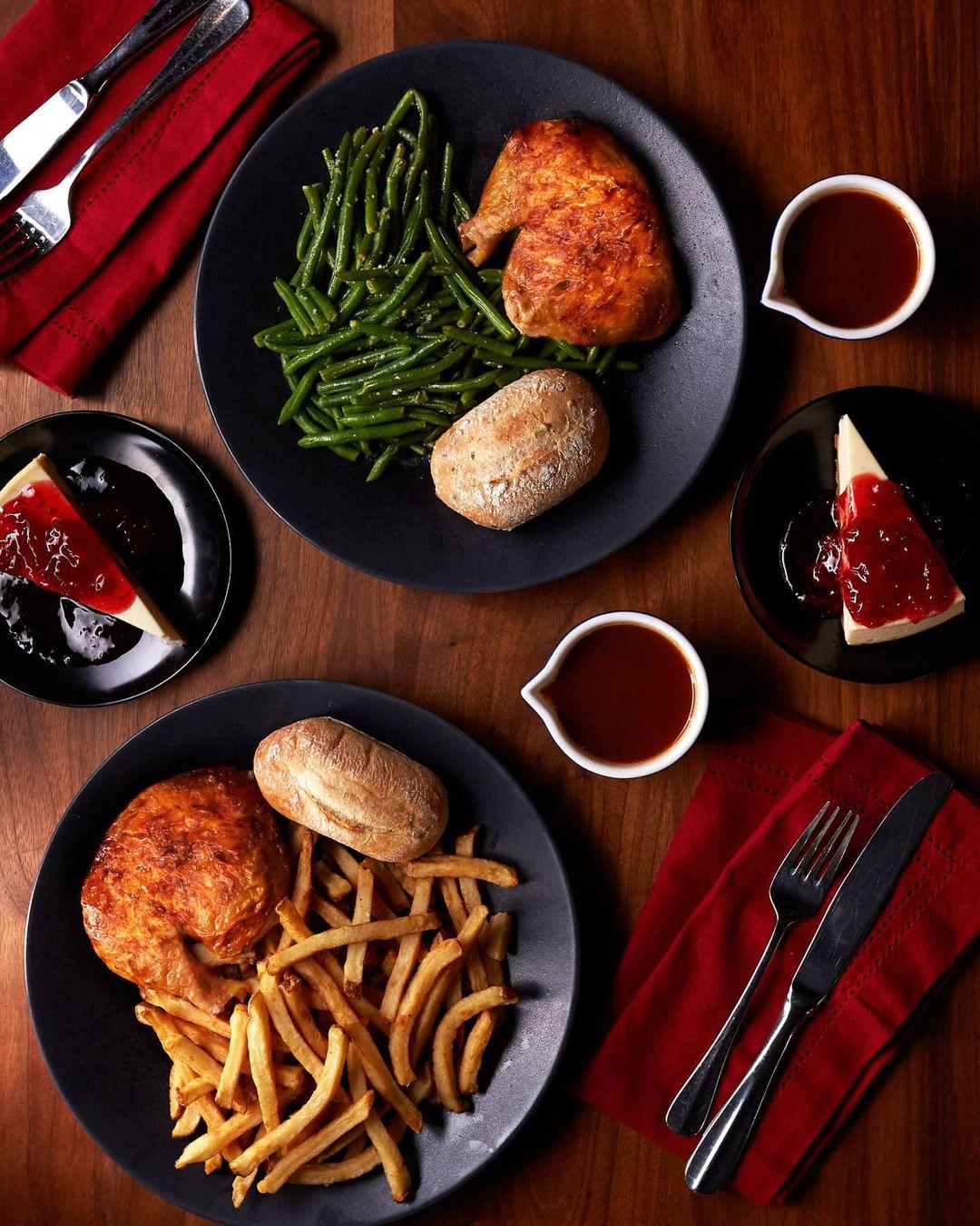 Swiss Chalet menu in Bedford, Nova Scotia, Canada