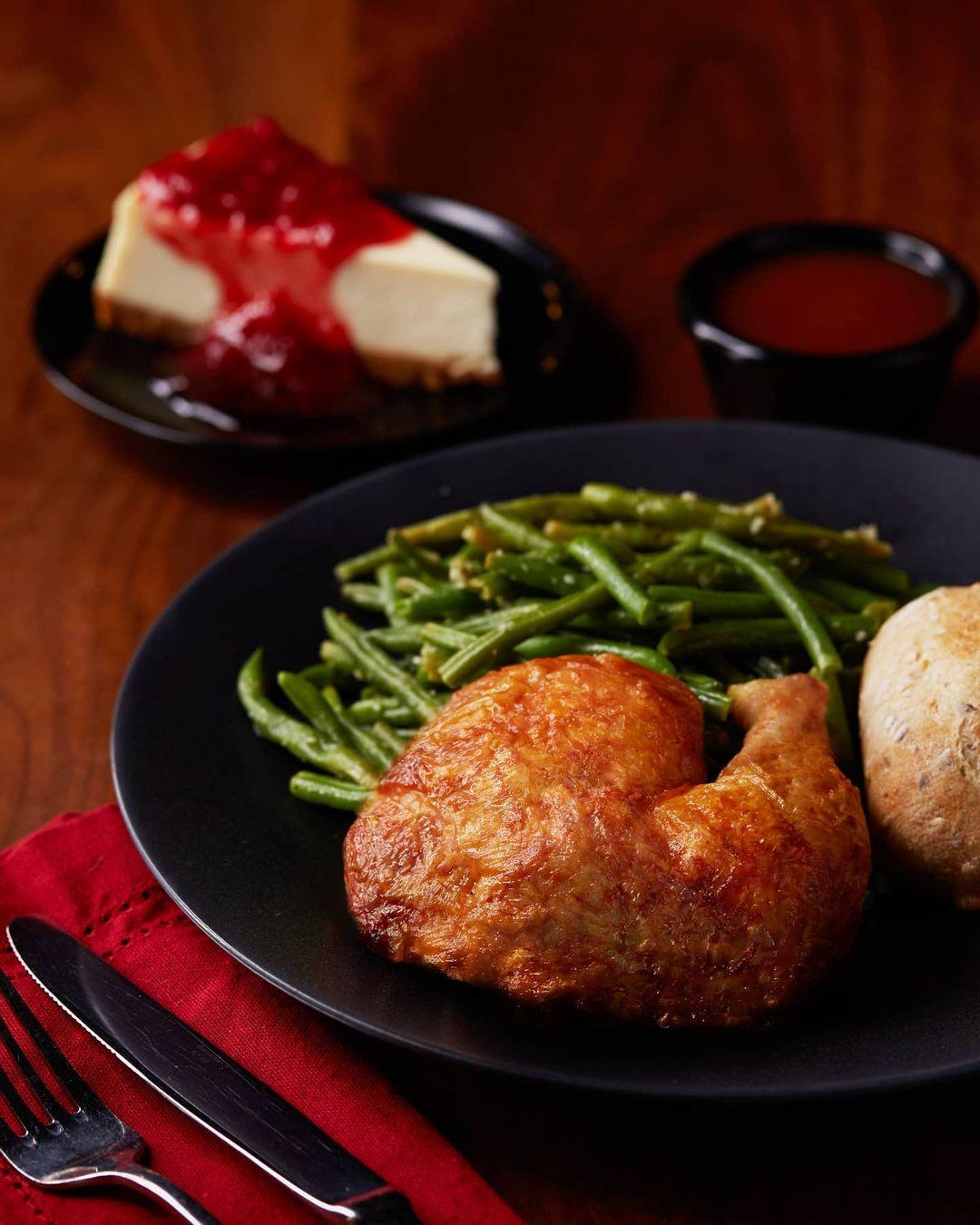 Swiss Chalet menu in Lindsay, Ontario, Canada