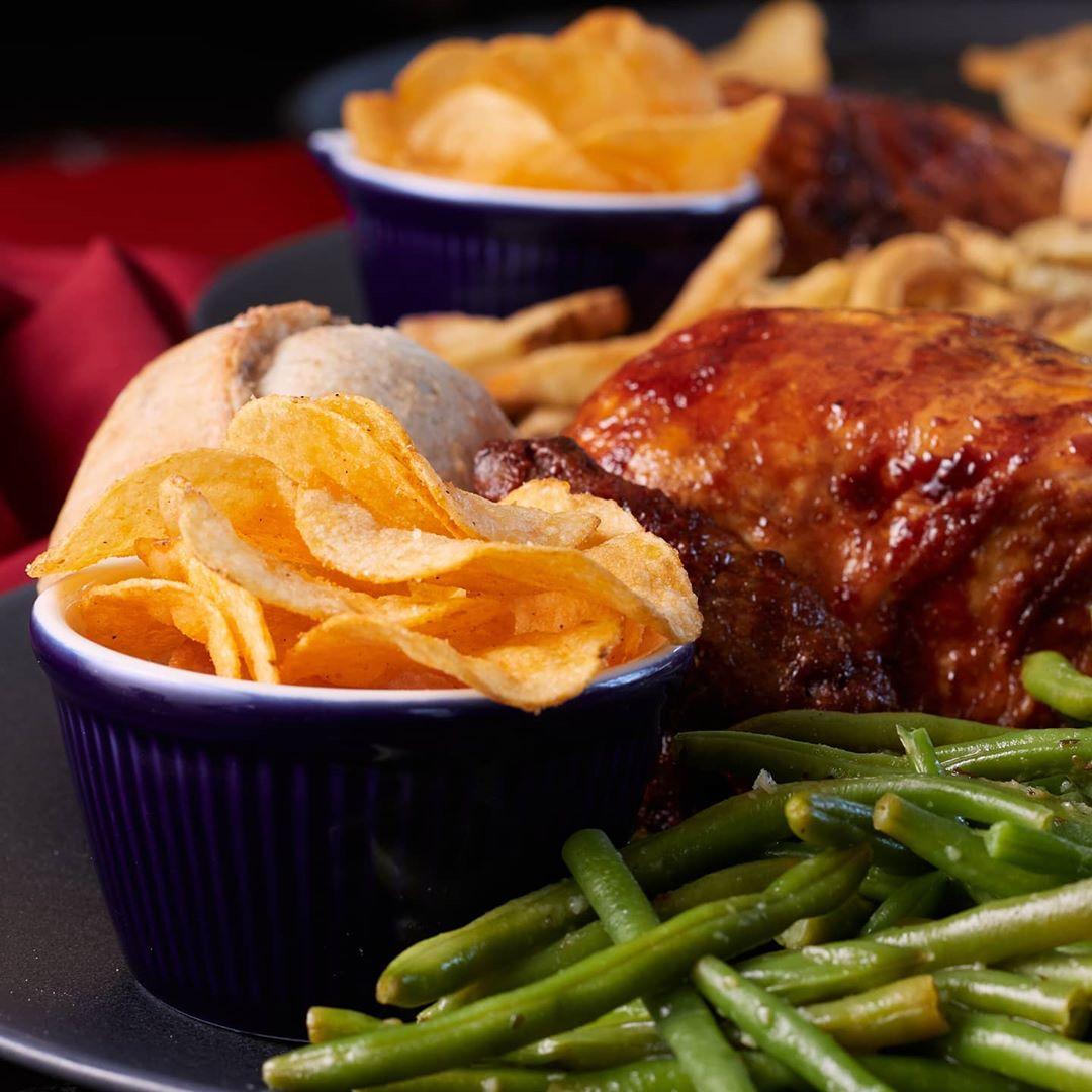 Swiss Chalet menu in Lindsay, Ontario, Canada