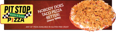 Menu for Pit Stop Pizza in Sheboygan Falls, WI | Sirved