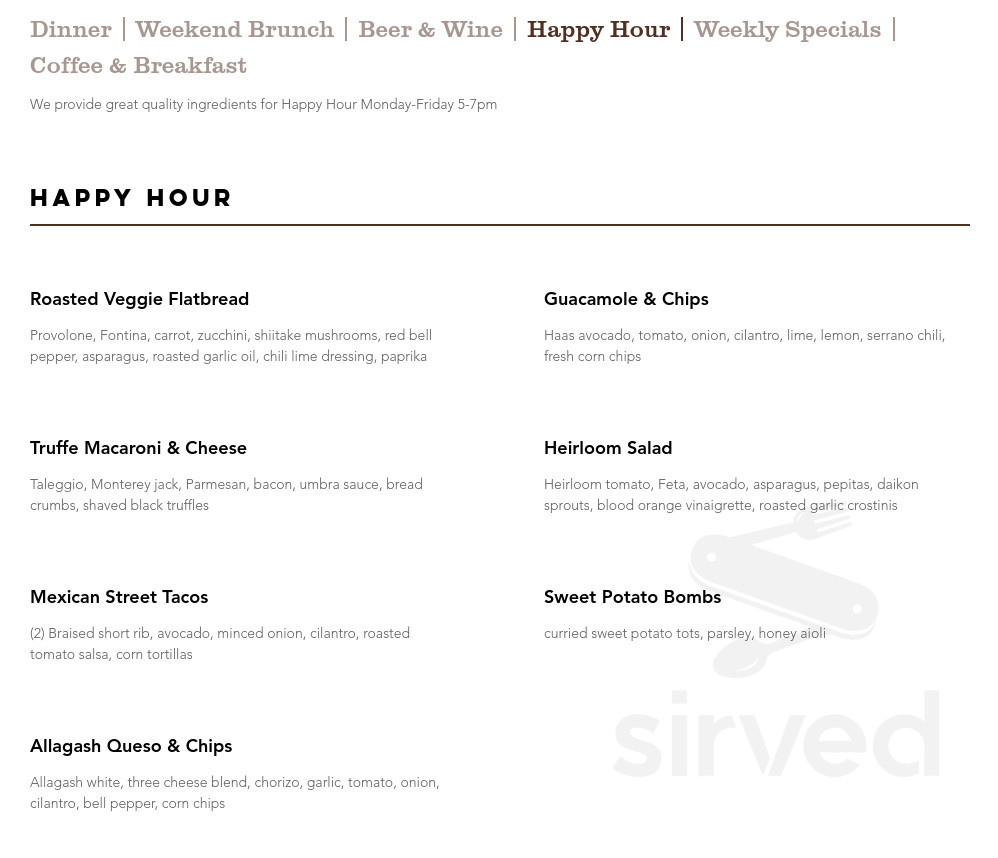 Rockefeller - Hermosa Beach menus in Hermosa Beach, California, United ...