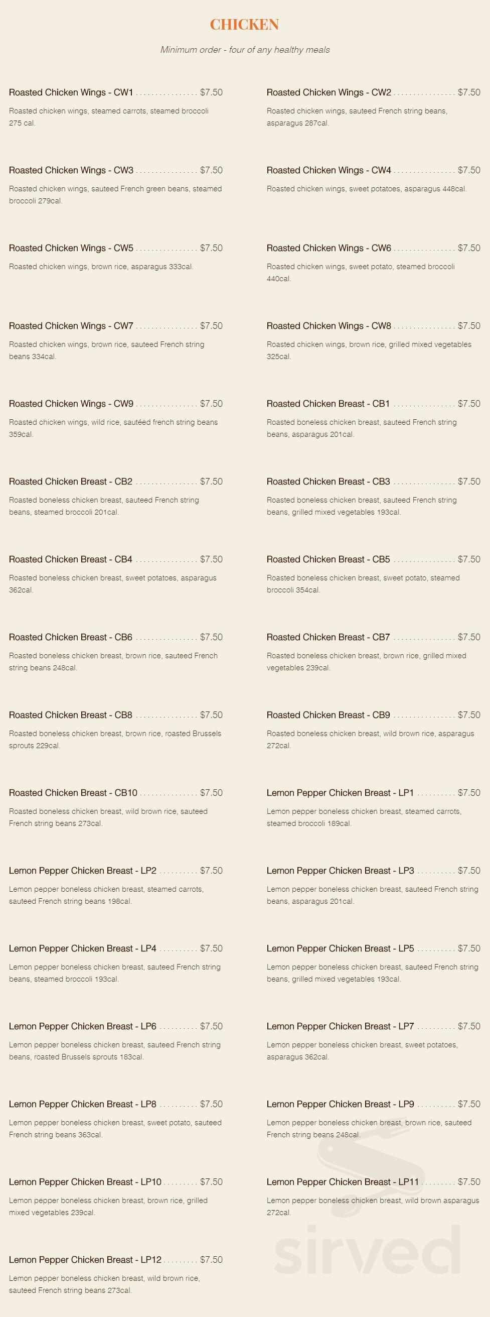 Menu - Macon GA's Dab's Cafe | Sirved