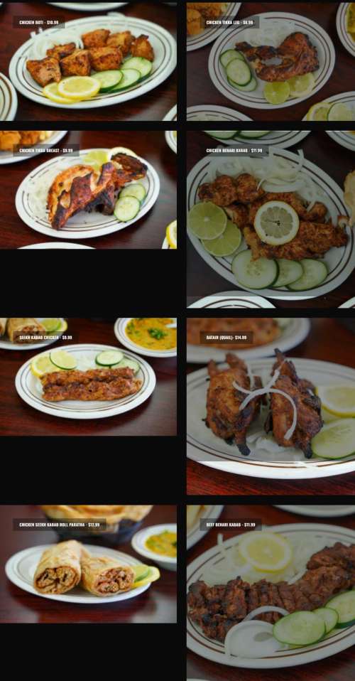 Bundu Khan Kabab House menu in Sugar Land, Texas, USA