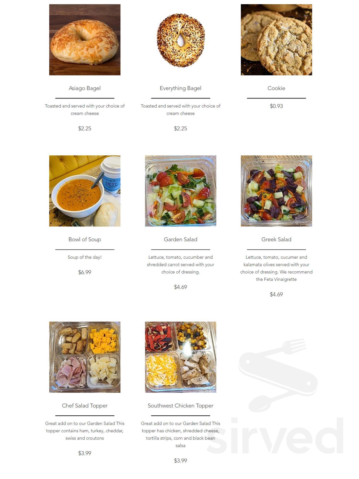 Nest menus in Perham, Minnesota, United States