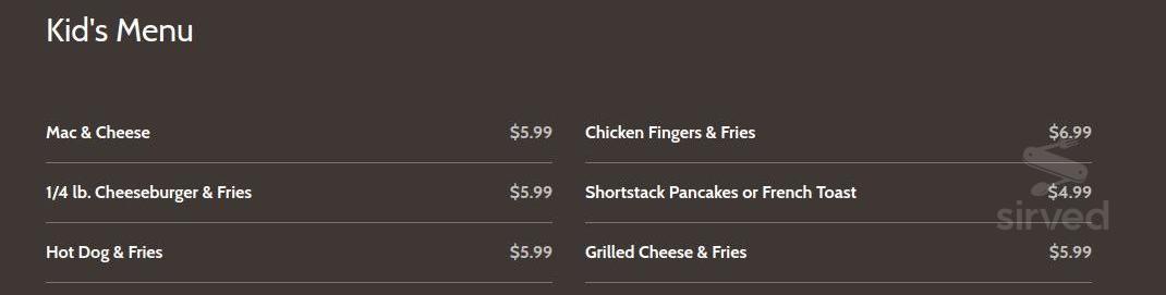 Demetri's On the Lake menus in Dunkirk, New York, United States