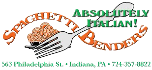 Menu for Spaghetti Bender's in Indiana, PA | Sirved