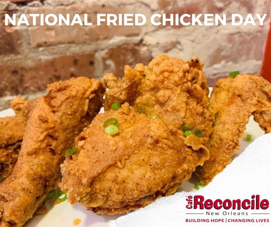 Café Reconcile menu in New Orleans, Louisiana, USA