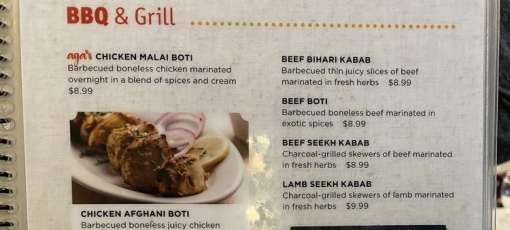 Menu for Aga's Restaurant & Catering in Houston, TX | Sirved