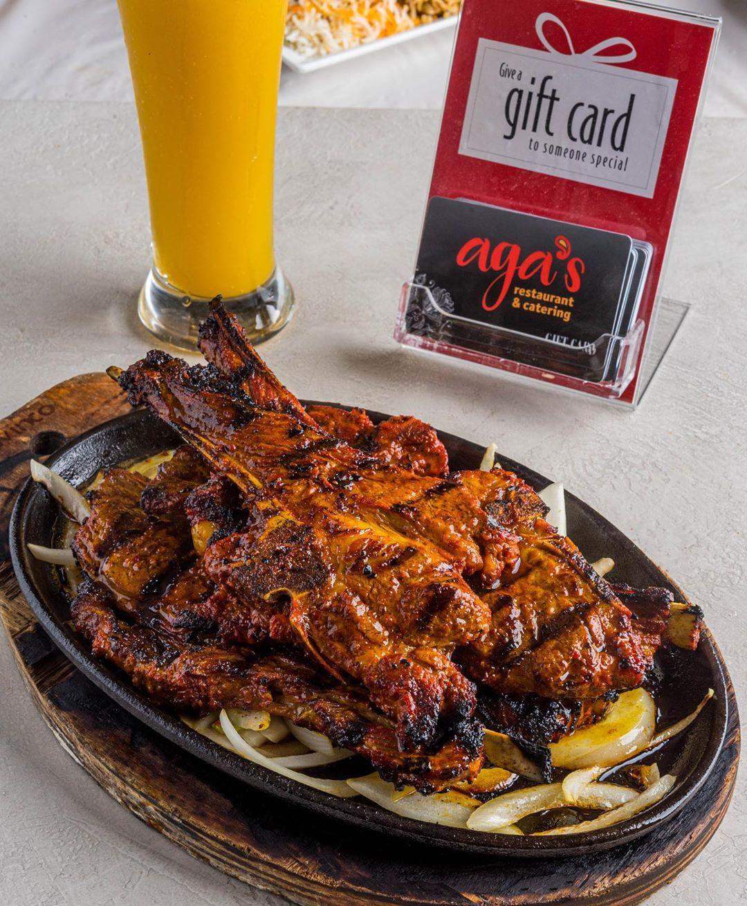 Aga's Restaurant & Catering menu in Houston, Texas, USA