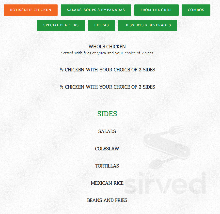 Guapos Restaurant menu in Manassas Park, Virginia, USA