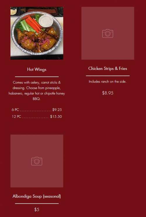 LaCo Taco menu in Valencia, California, USA