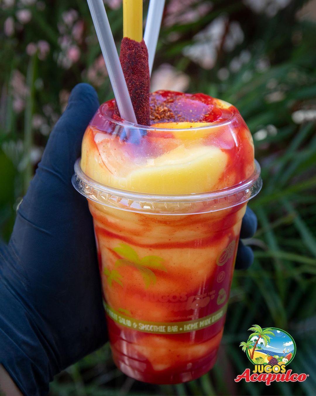 Jugos Acapulco menu in Costa Mesa, California, USA