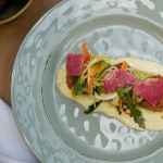 Celadon menu in Napa, California, USA