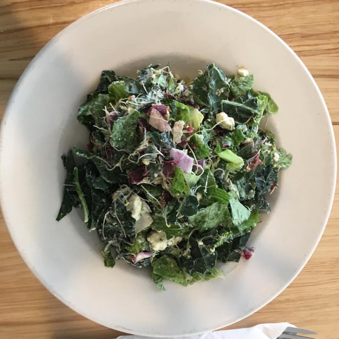 Choice Greens menu in Tucson, Arizona, USA