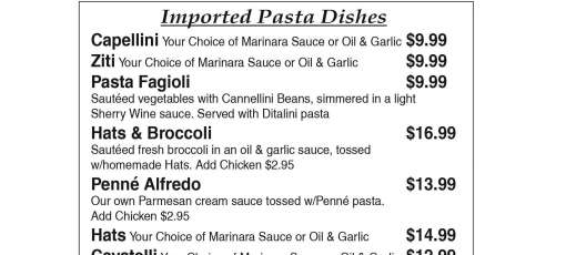 Utica Pizza Company Menu - North Syracuse, New York | Sirved