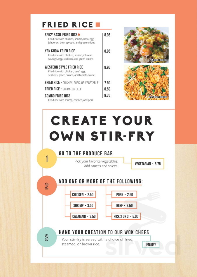 Akimi menu in Houston, Texas, USA