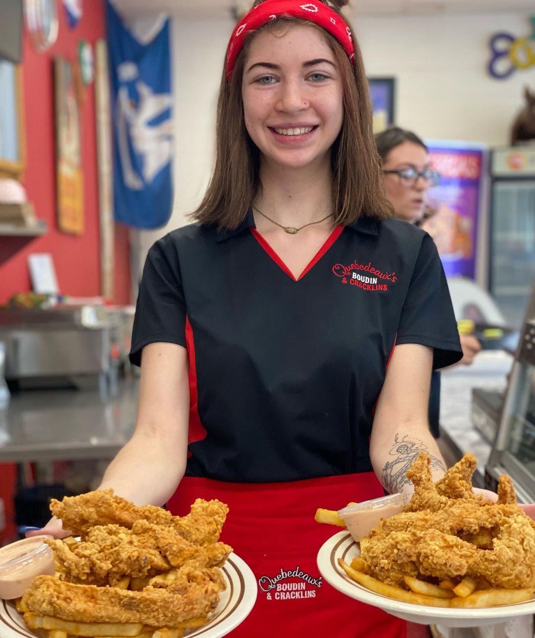 Quebedeaux's Cajun Cafe menu in Pineville, Louisiana, USA