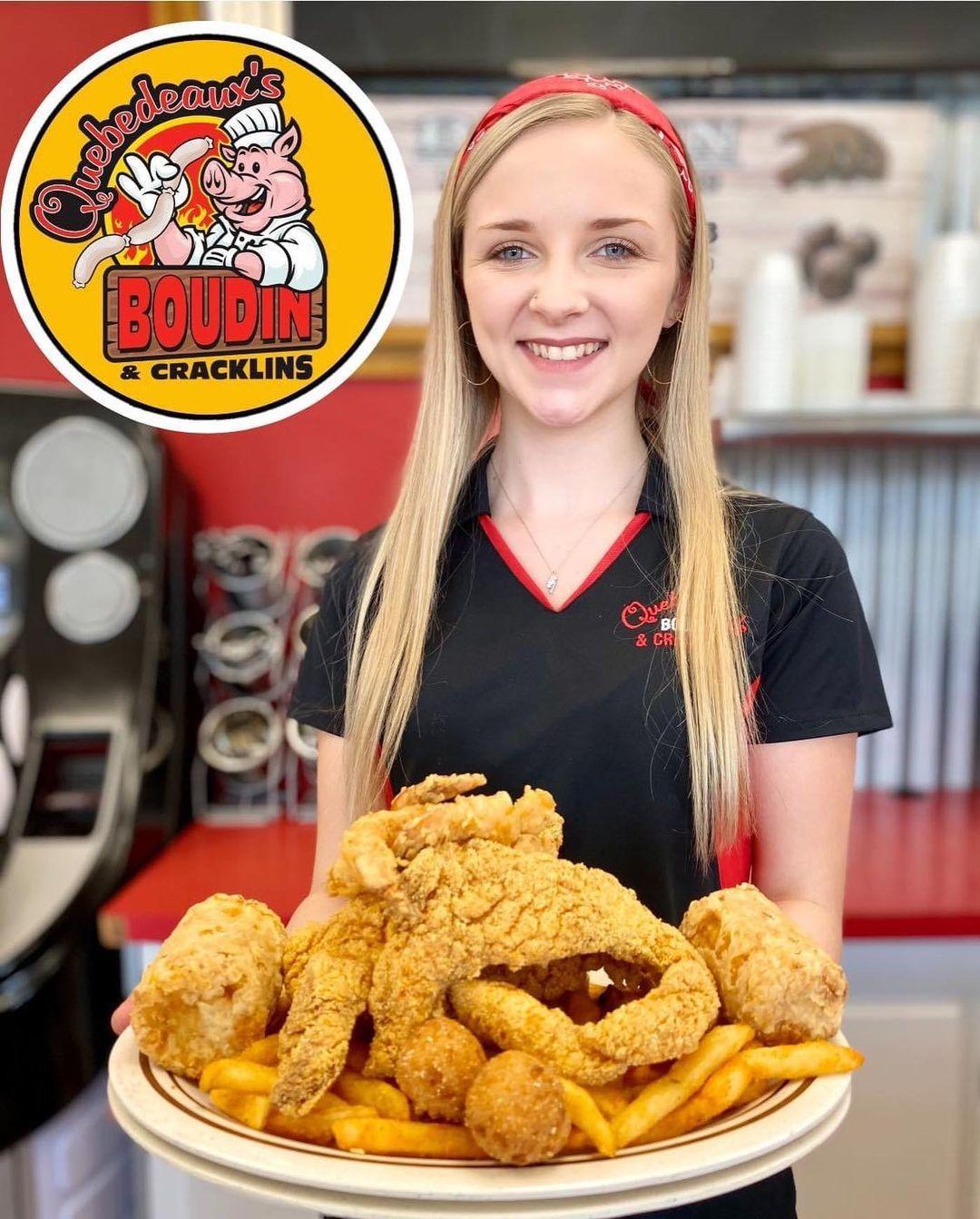 Quebedeaux's Cajun Cafe menu in Pineville, Louisiana, USA