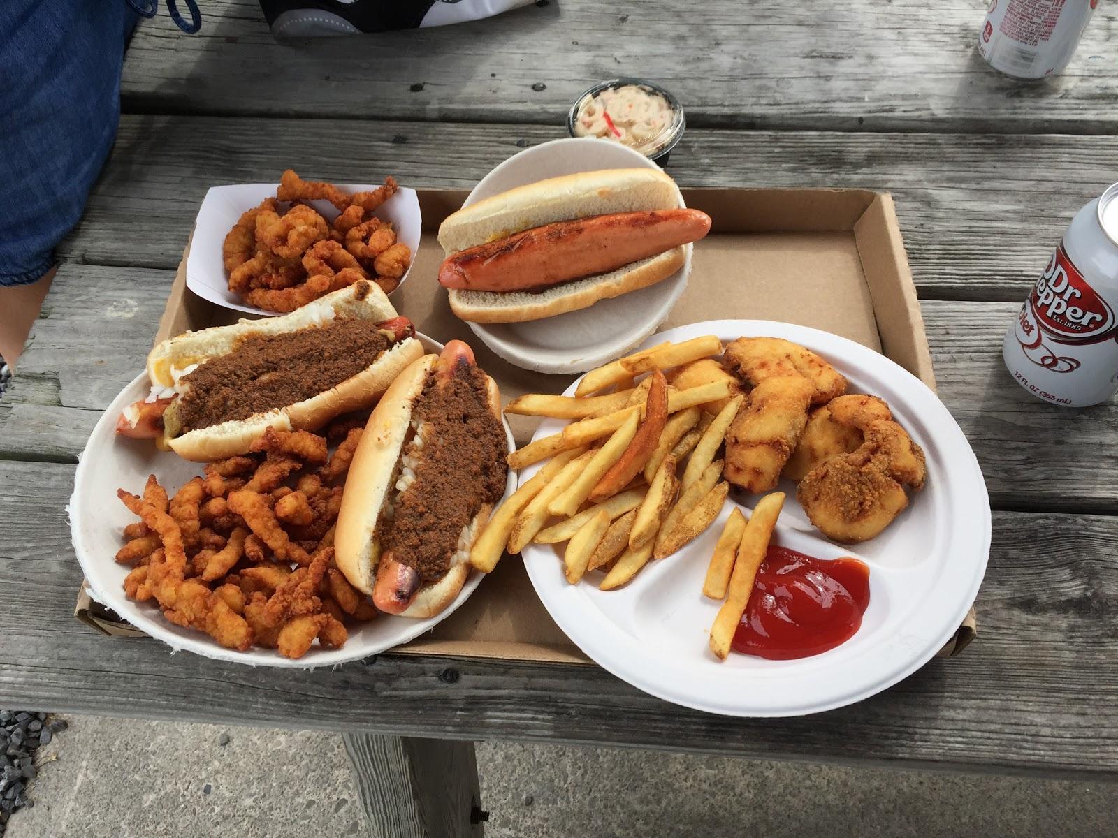 Rudy's Lakeside Drive-In menu in Oswego, New York, USA