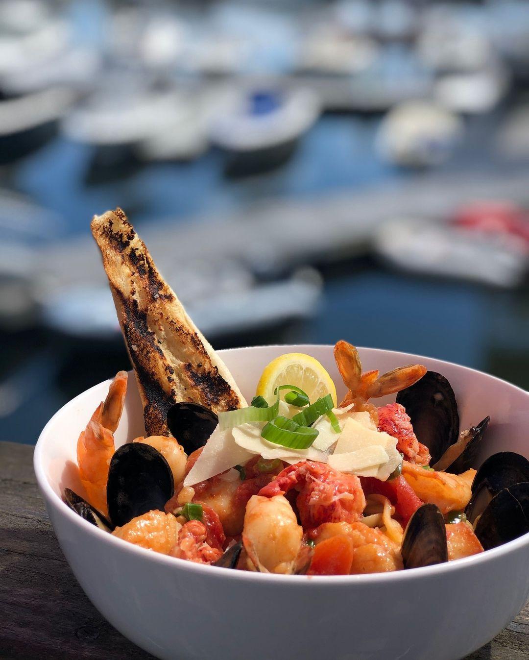 Michael's Harborside menu in Newburyport, Massachusetts, USA