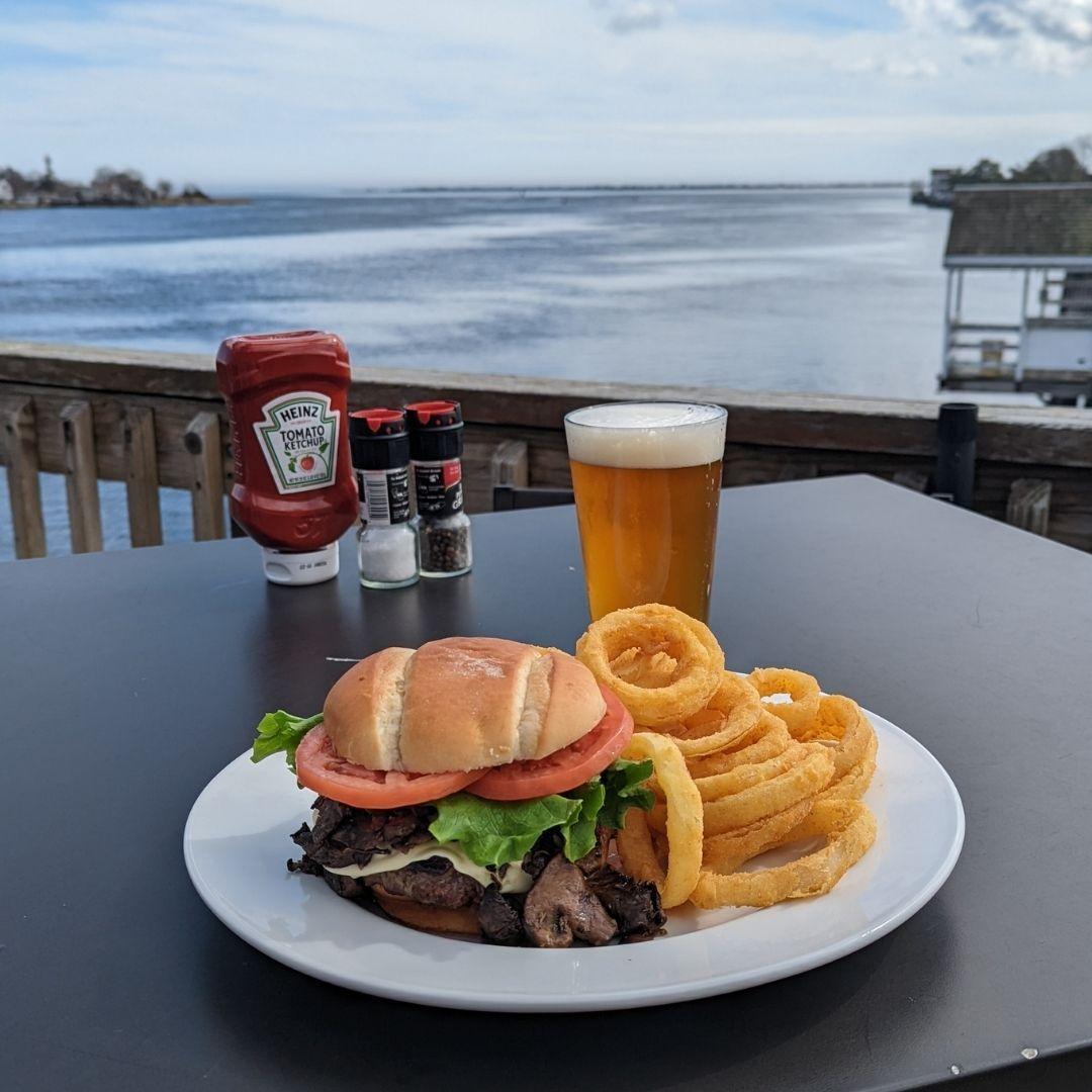 Michael's Harborside menu in Newburyport, Massachusetts, USA