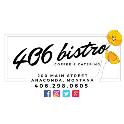 Menu for 406 bistro | coffee & catering in Anaconda, MT | Sirved