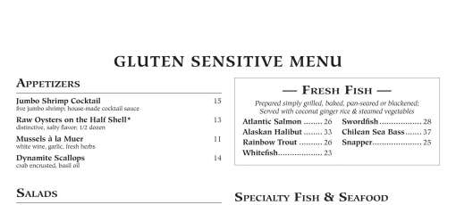 Menu for Gandy Dancer in Ann Arbor, MI | Sirved