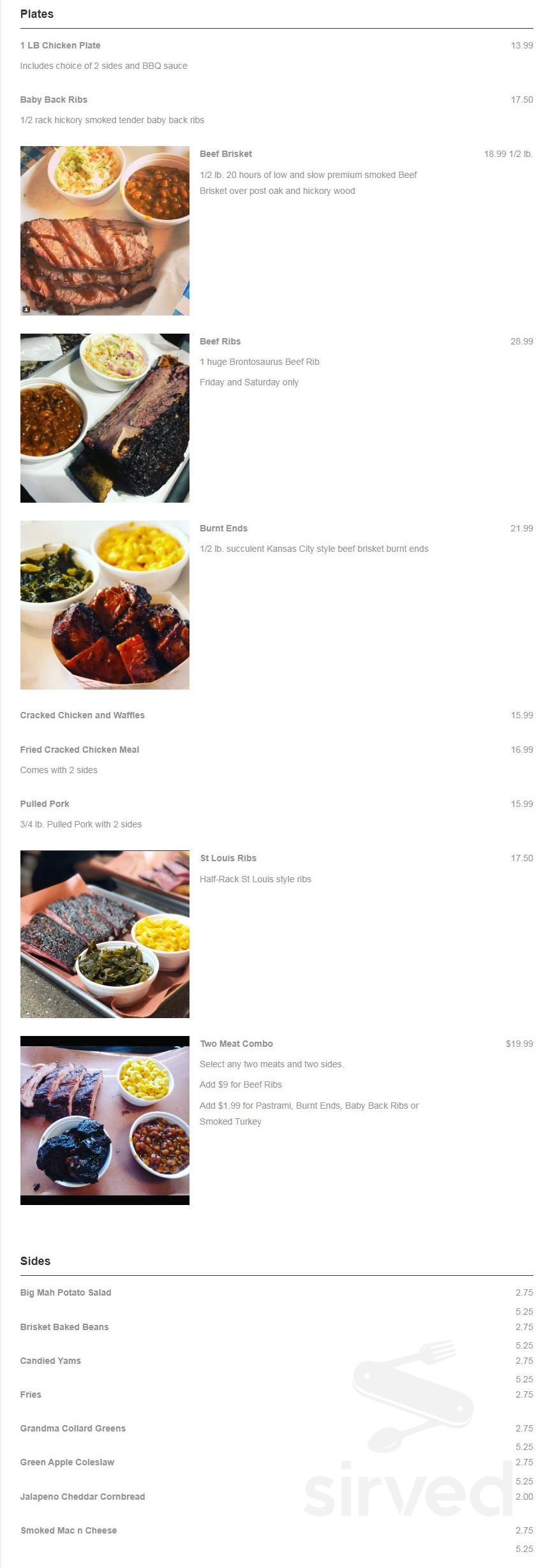 Fat Boyz Barbecue Restaurant and Food Trucks- Fort Lauderdal menus in ...