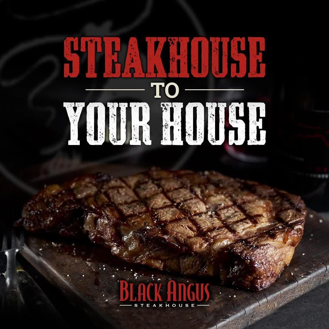 Black Angus Steakhouse menu in Torrance, California, USA