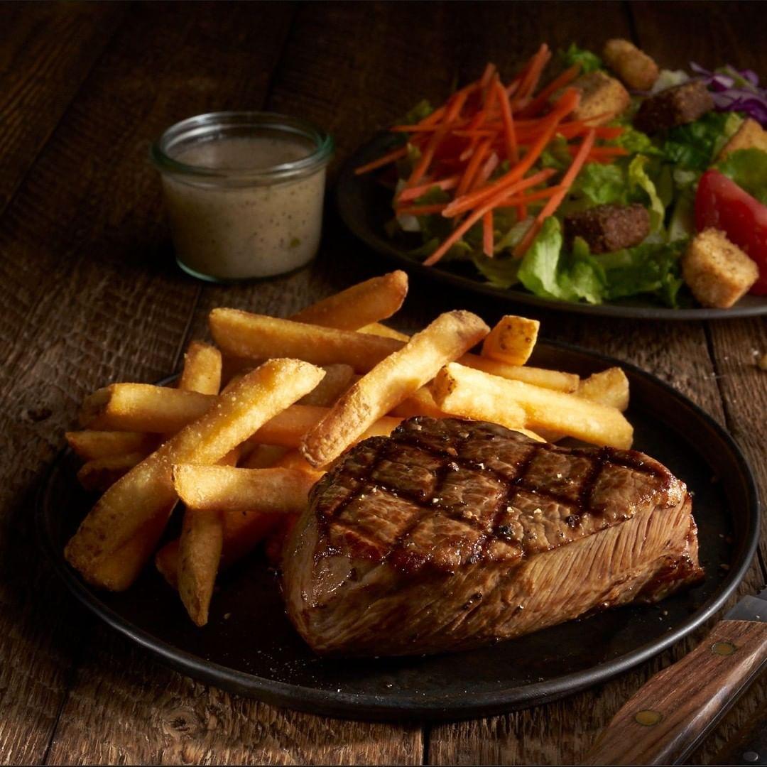 Black Angus Steakhouse menu in Puyallup, Washington, USA