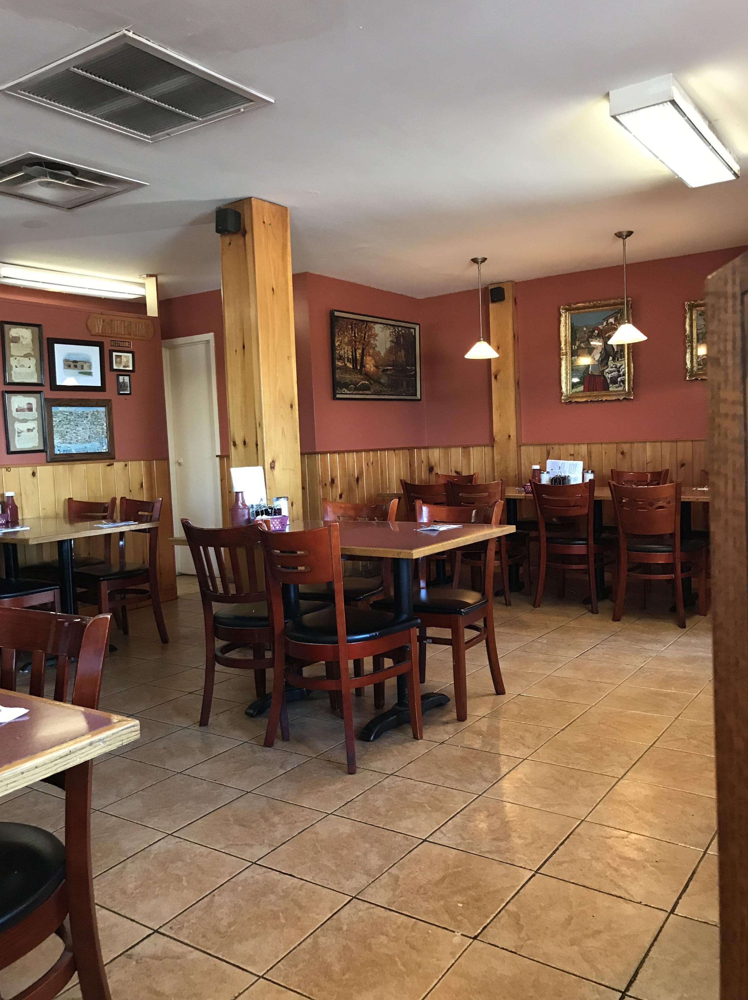 John's Place menu in Oldcastle, Ontario, Canada