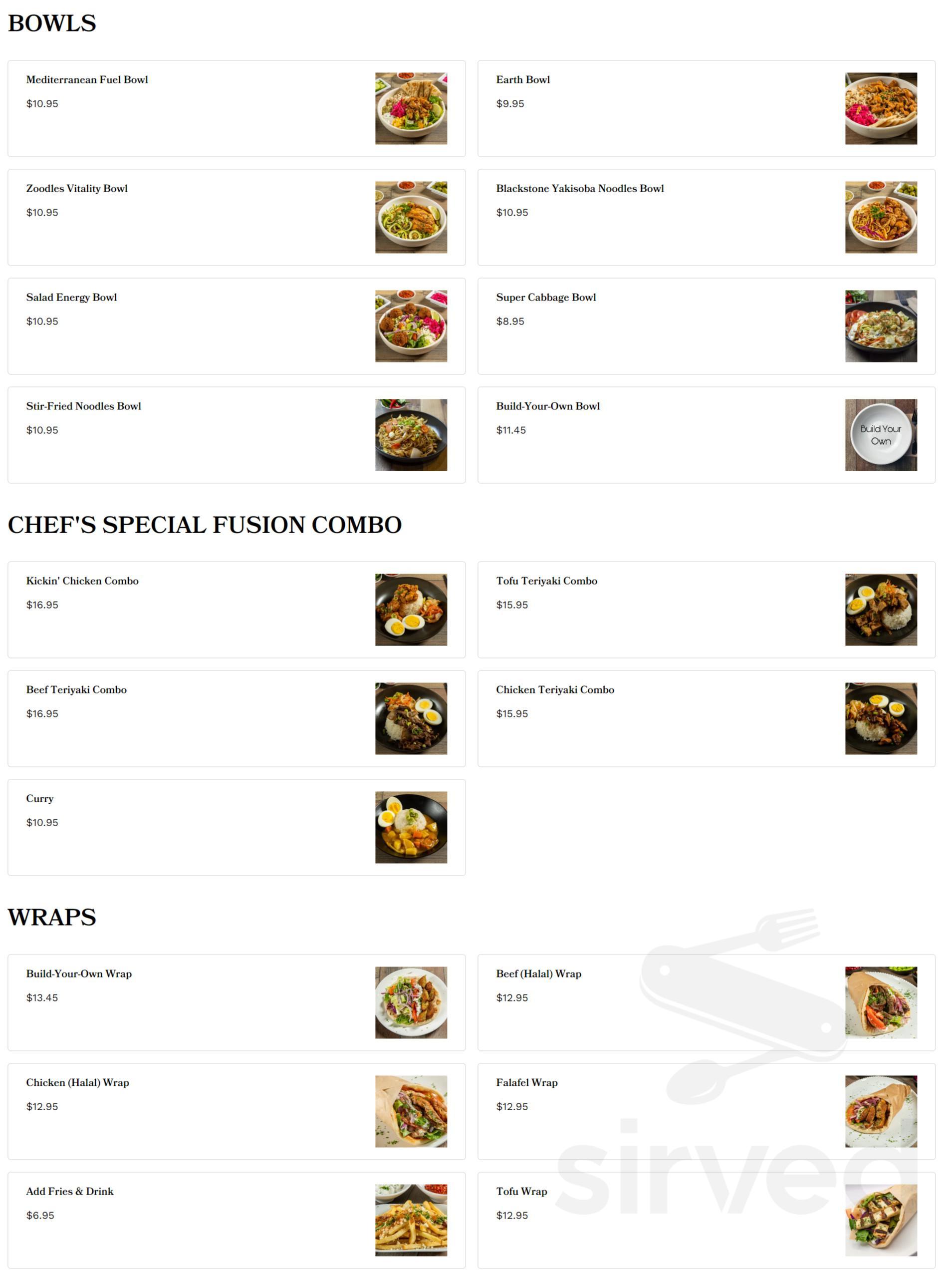 Zesty Olives Mediterranean Grill - Lake Forest menu in Lake Forest ...