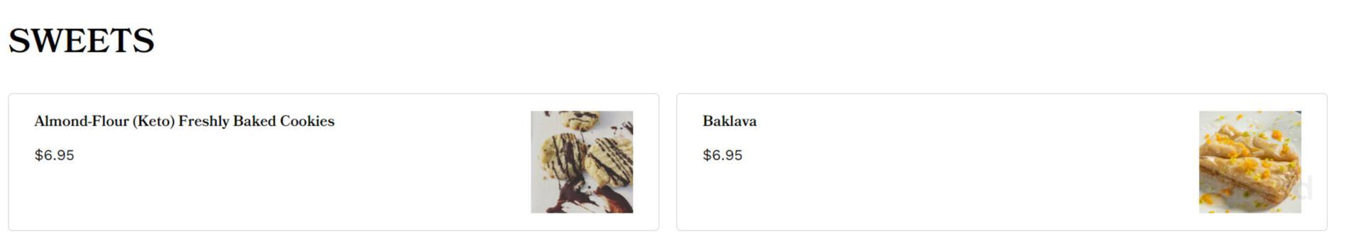 Zesty Olives Mediterranean Grill - Lake Forest menu in Lake Forest ...