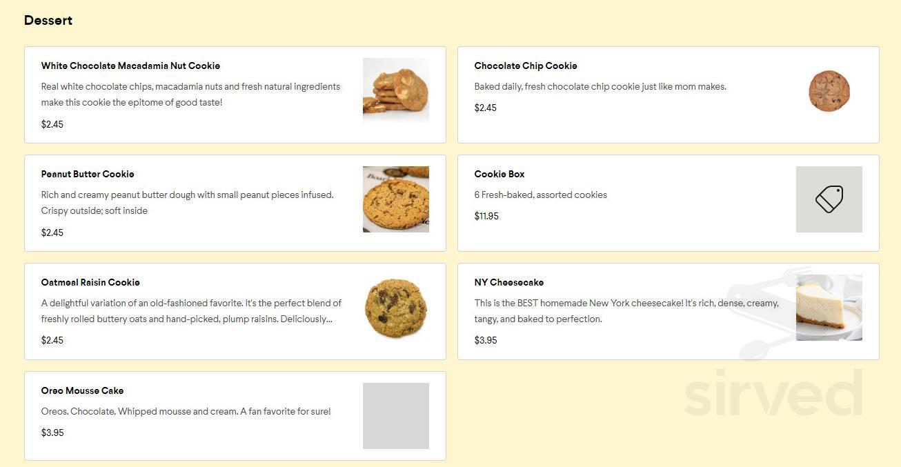 Evergreen Deli menu in Evergreen, Colorado, USA