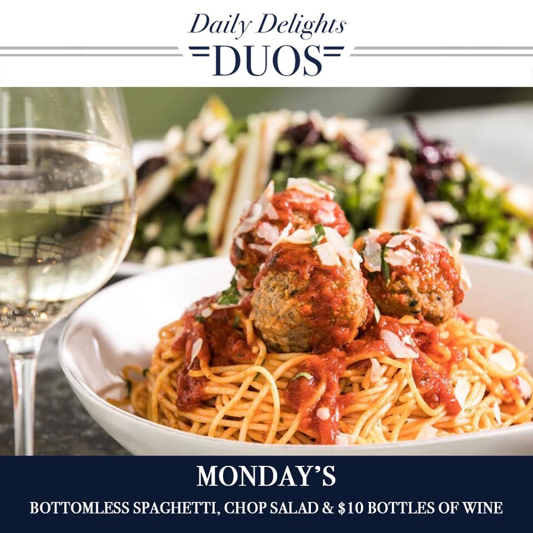 Pinstripes menus in South Barrington, Illinois, United States