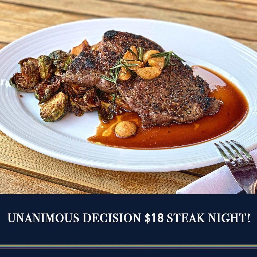 Pinstripes menus in South Barrington, Illinois, United States