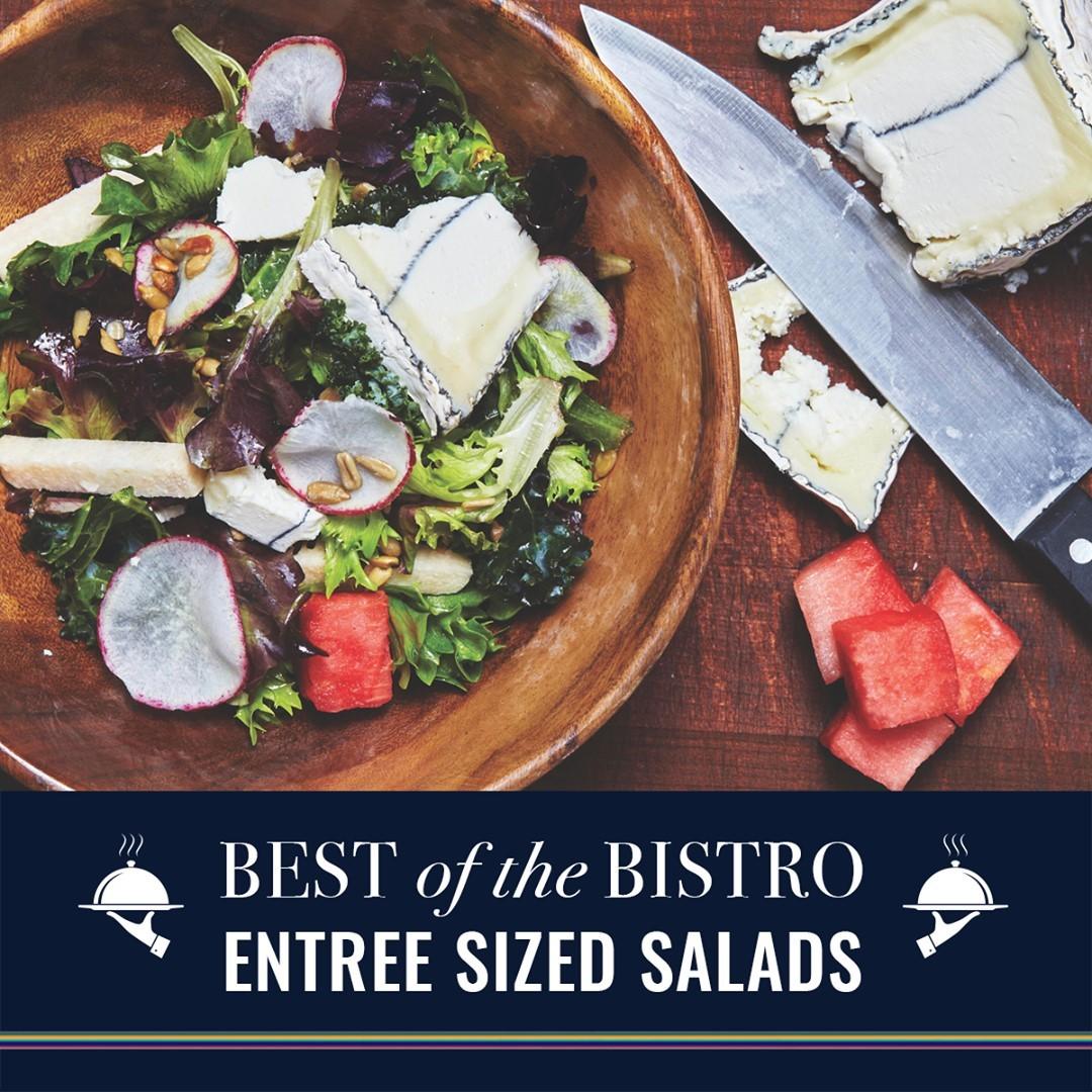 Pinstripes menu in South Barrington, Illinois, USA