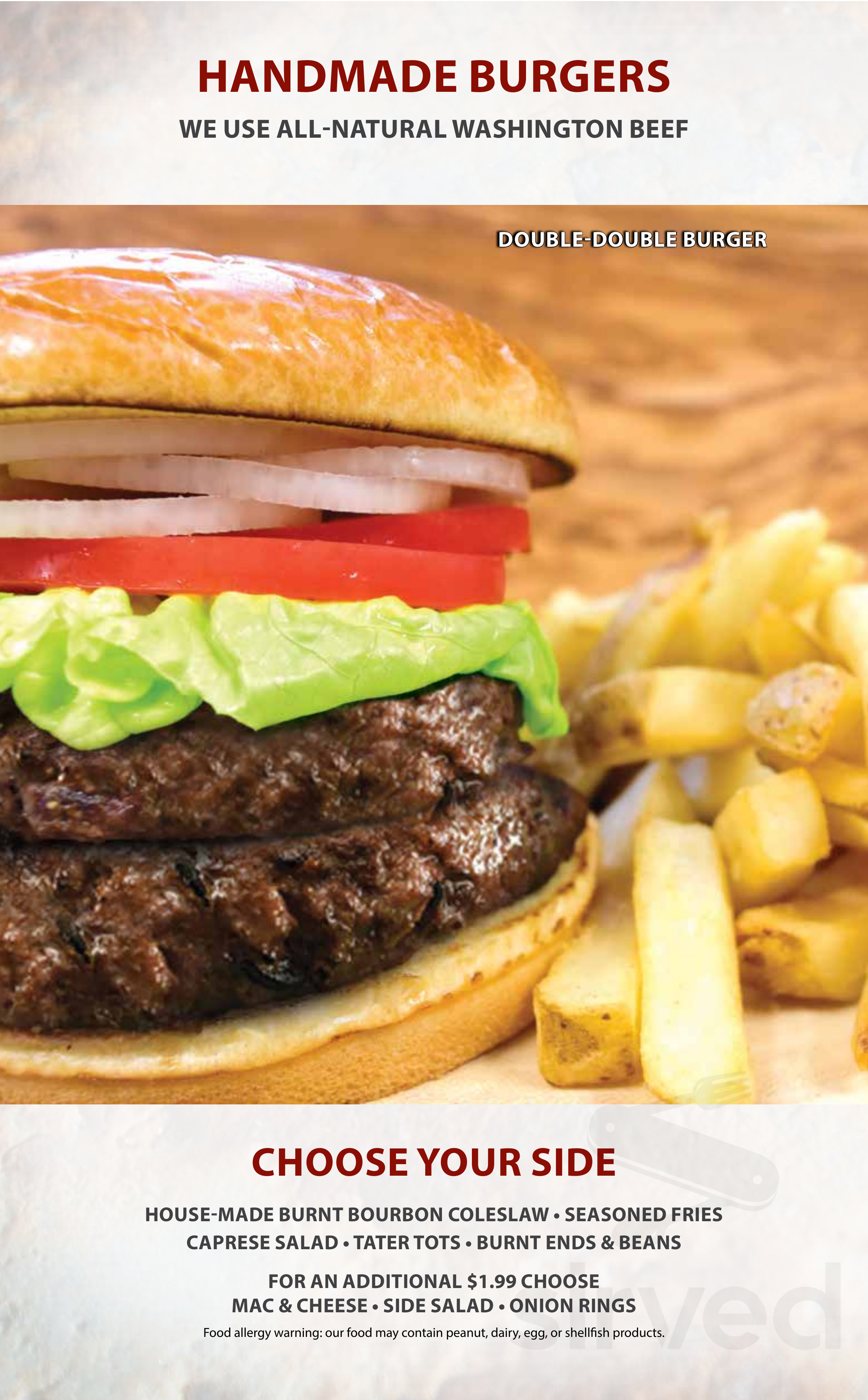 210 Brewing CO menu in Arlington, Washington, USA