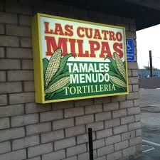 Menu for Las Cuatro Milpas in San Diego, CA | Sirved