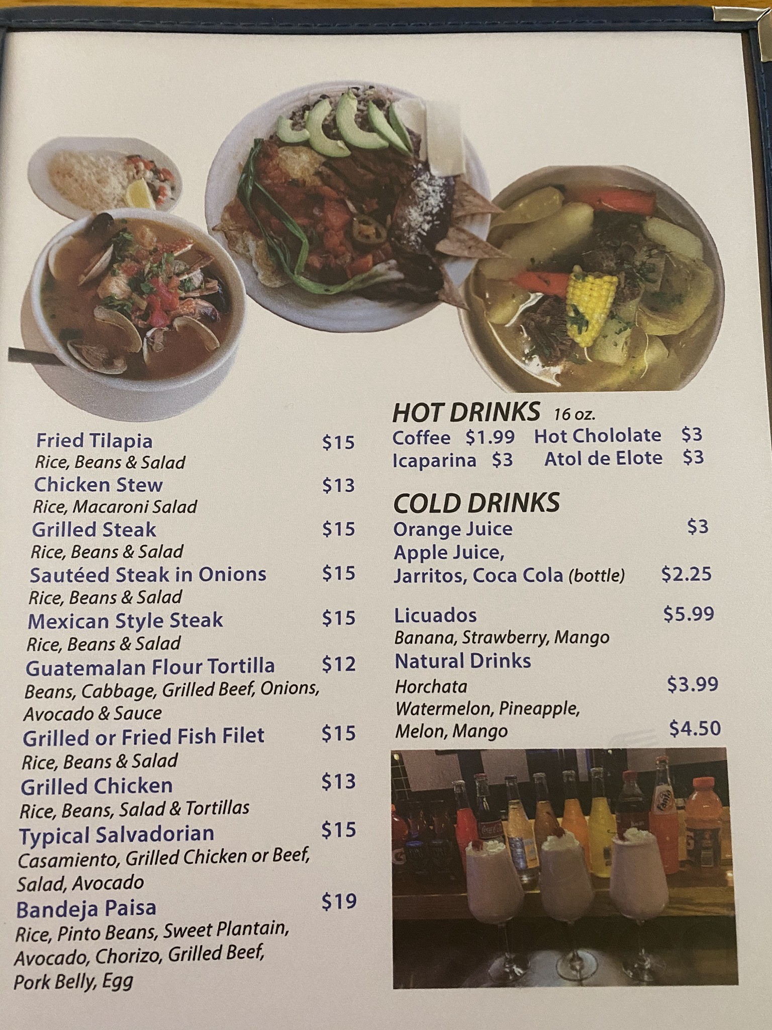 Sabor Latino Guatemalan (Netcong) menus in Netcong, New Jersey, United ...