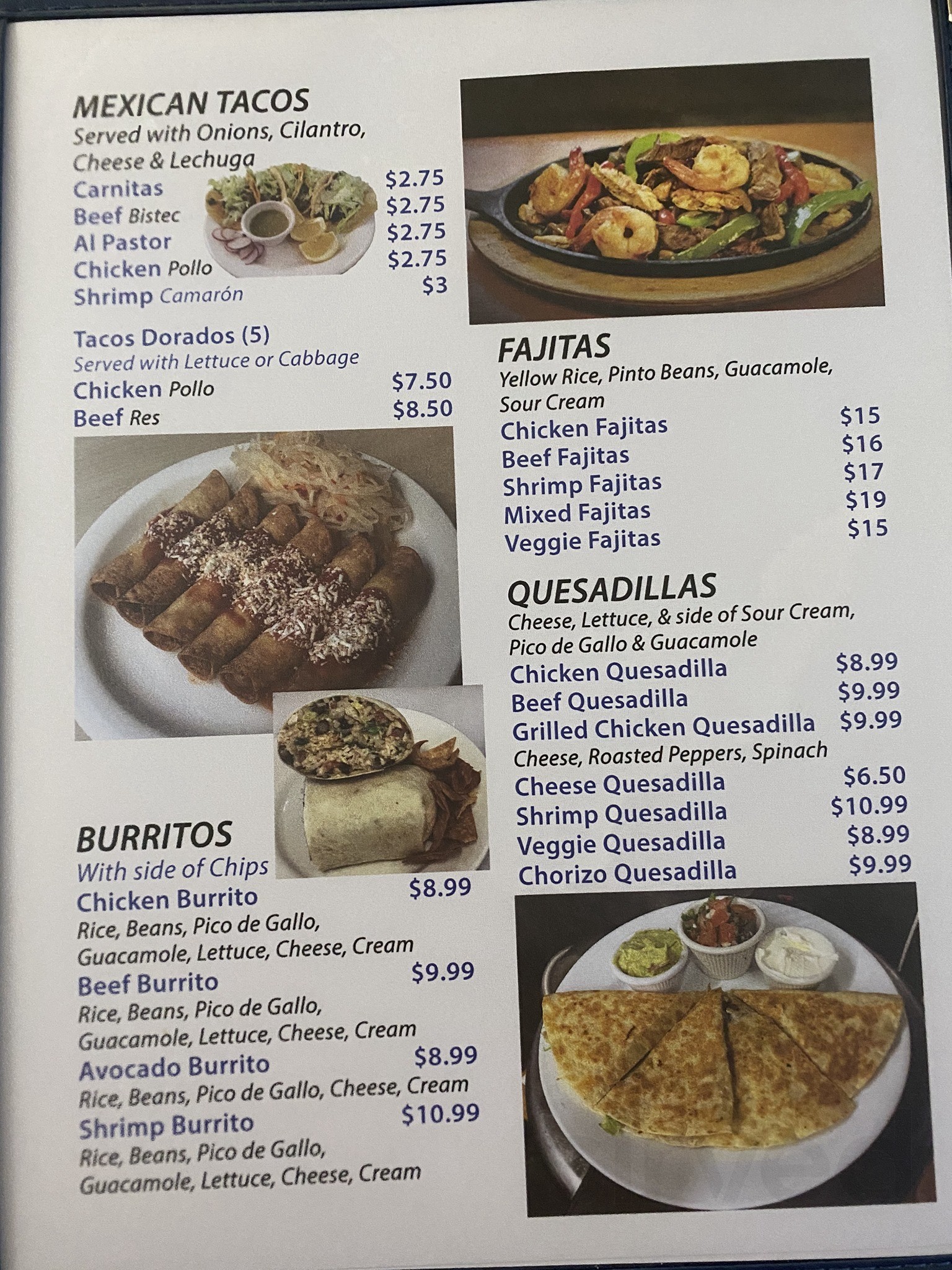 Sabor Latino Guatemalan (Netcong) menus in Netcong, New Jersey, United ...