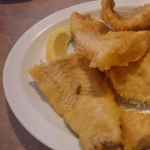 Pat & Hank's Fish & Chips menu in Windsor, Ontario, Canada